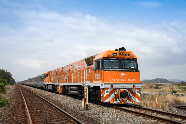 GREAT SOUTHERN RAIL JOURNEYS BRISBANE TO ADELAIDE